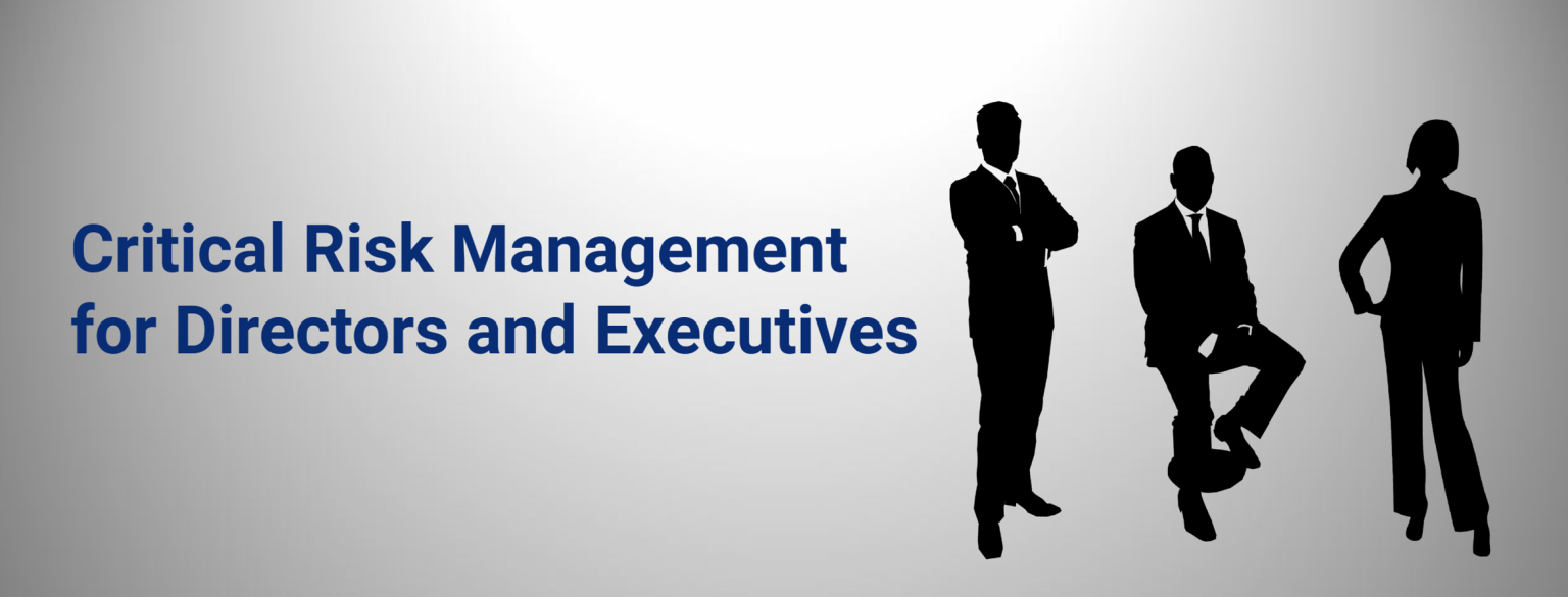Critical Risk Management for Directors and Executives - Process Safety LMS
